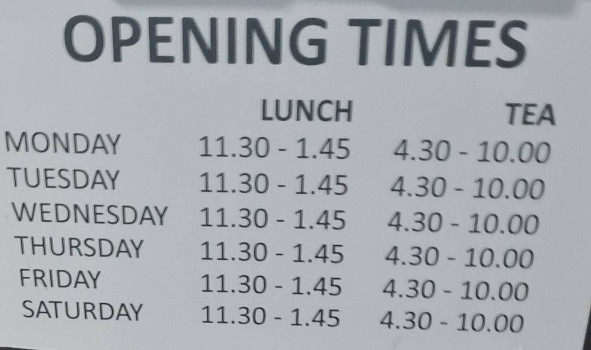 Menu at Chain Lane Chippy fast food, St Helens
