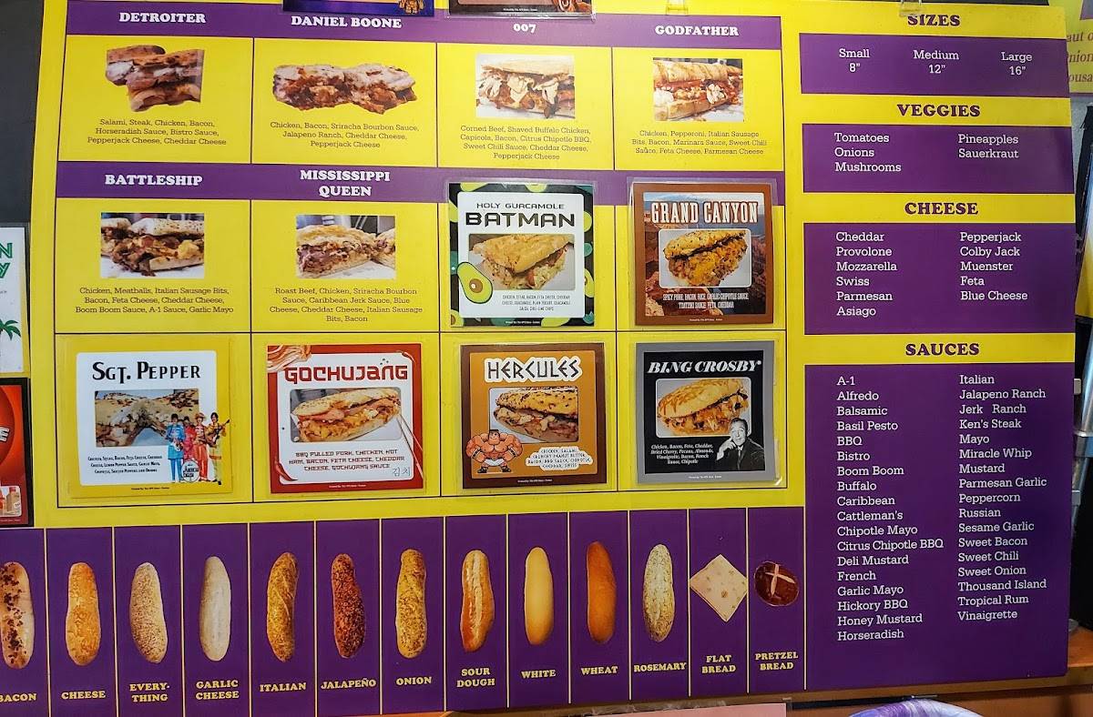 Carta del restaurante Fenton Deli, Fenton