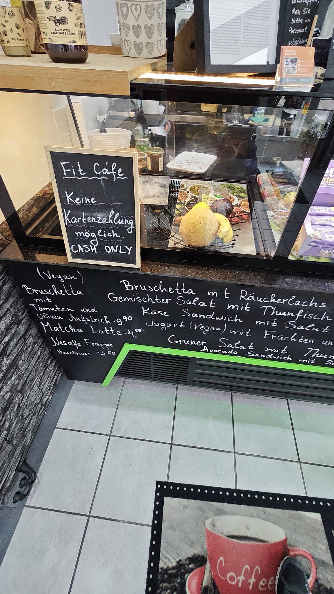 Speisekarte von Fit Café Füssen restaurant, Füssen