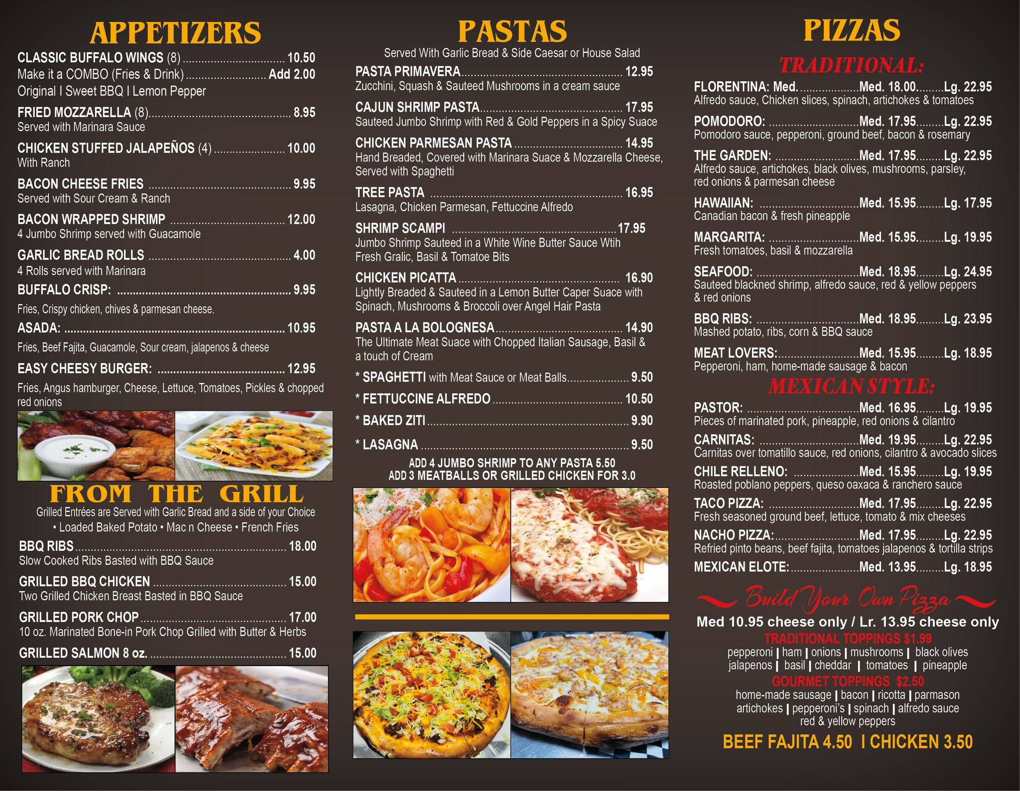 Menu at Food Fitness restaurant, Guadalajara