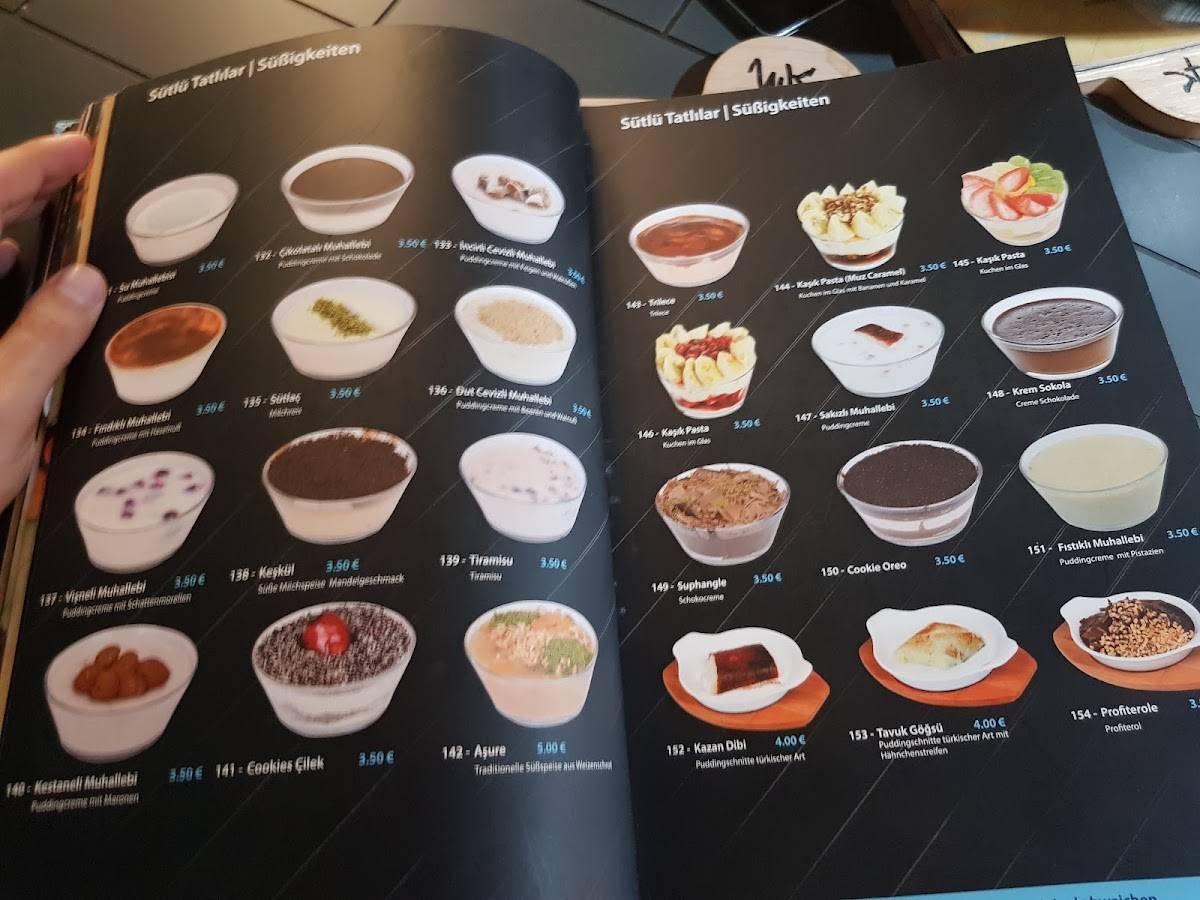 Speisekarte von Minka restaurant, Frankfurt am Main