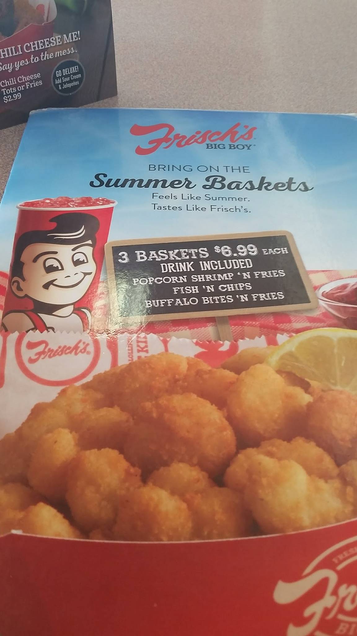Carta del restaurante Frisch's Big Boy, Corydon, 125 Sky Park Dr NE