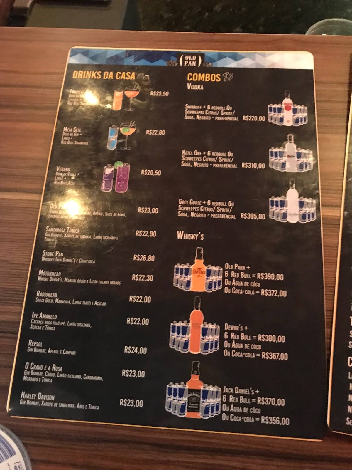 Menu em Galpão 17 pub & Bar, Brasília, SMAS