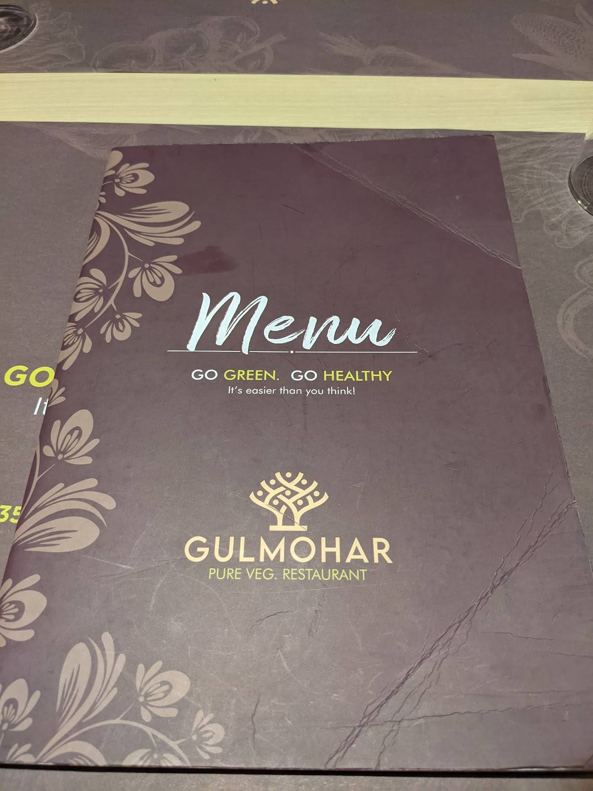 Menu at GULMOHAR - Restaurant & Catering, Kozhikode