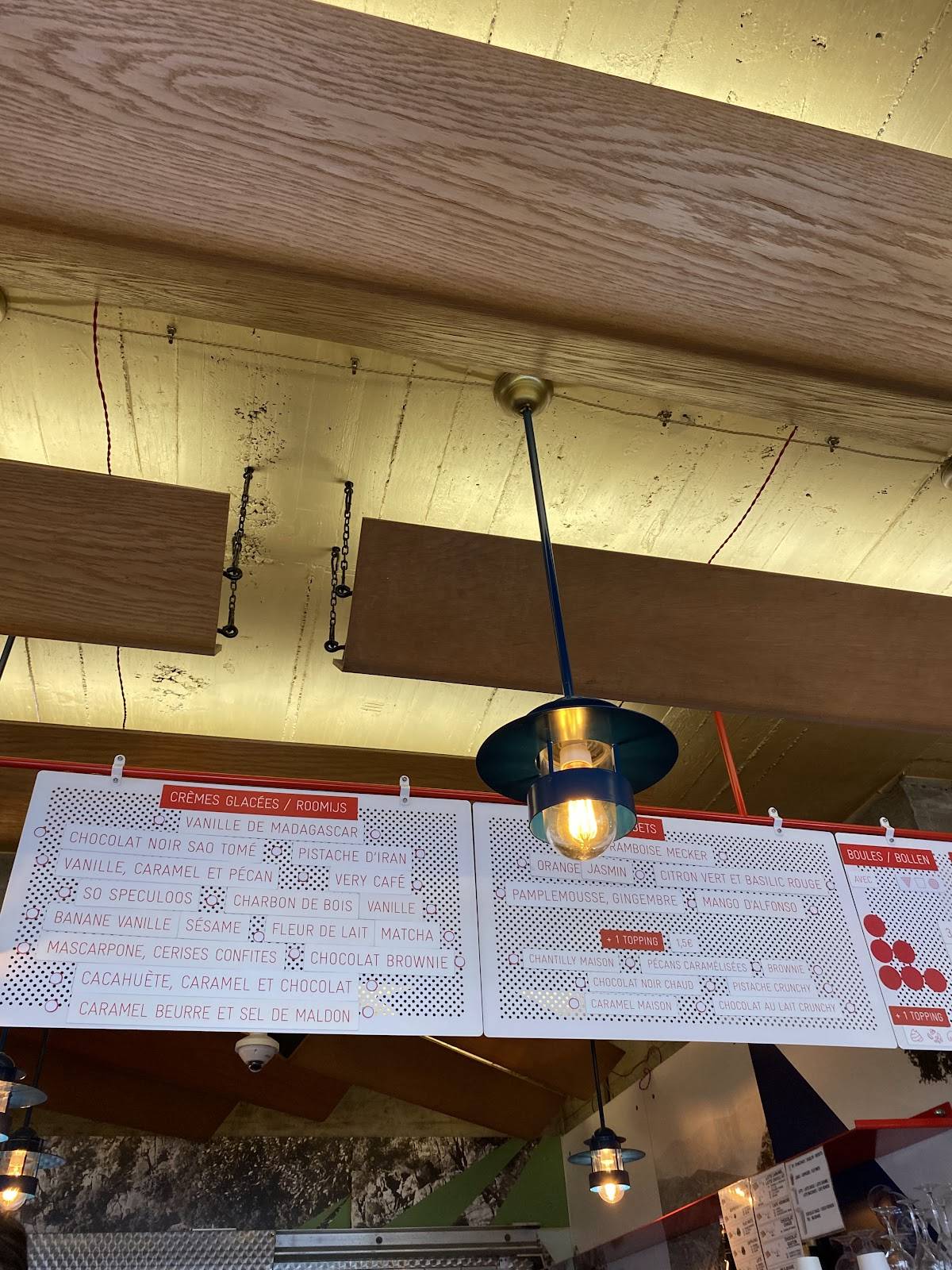 Menu at Gaston, Brussels, Quai aux Briques 86