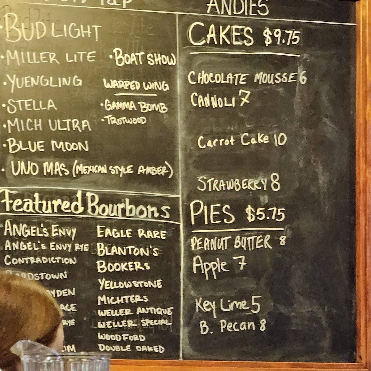 Menu at Geez Grill & Pub, Dayton