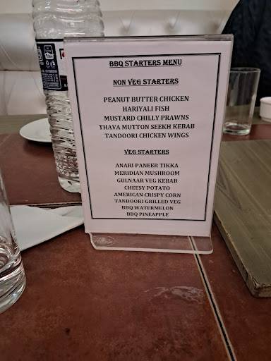 Menu at Global Barbeque, Coimbatore, Avinashi Road