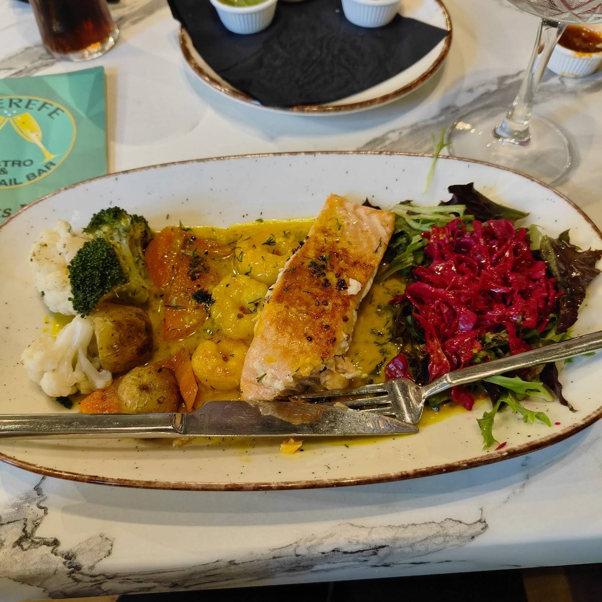 Menu at Sherefe Restaurant, Glossop