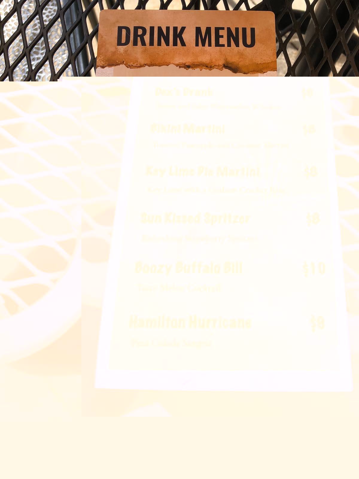 Menu at Go Fish Marina Bar & Grill, Princeton, 411 River Dr