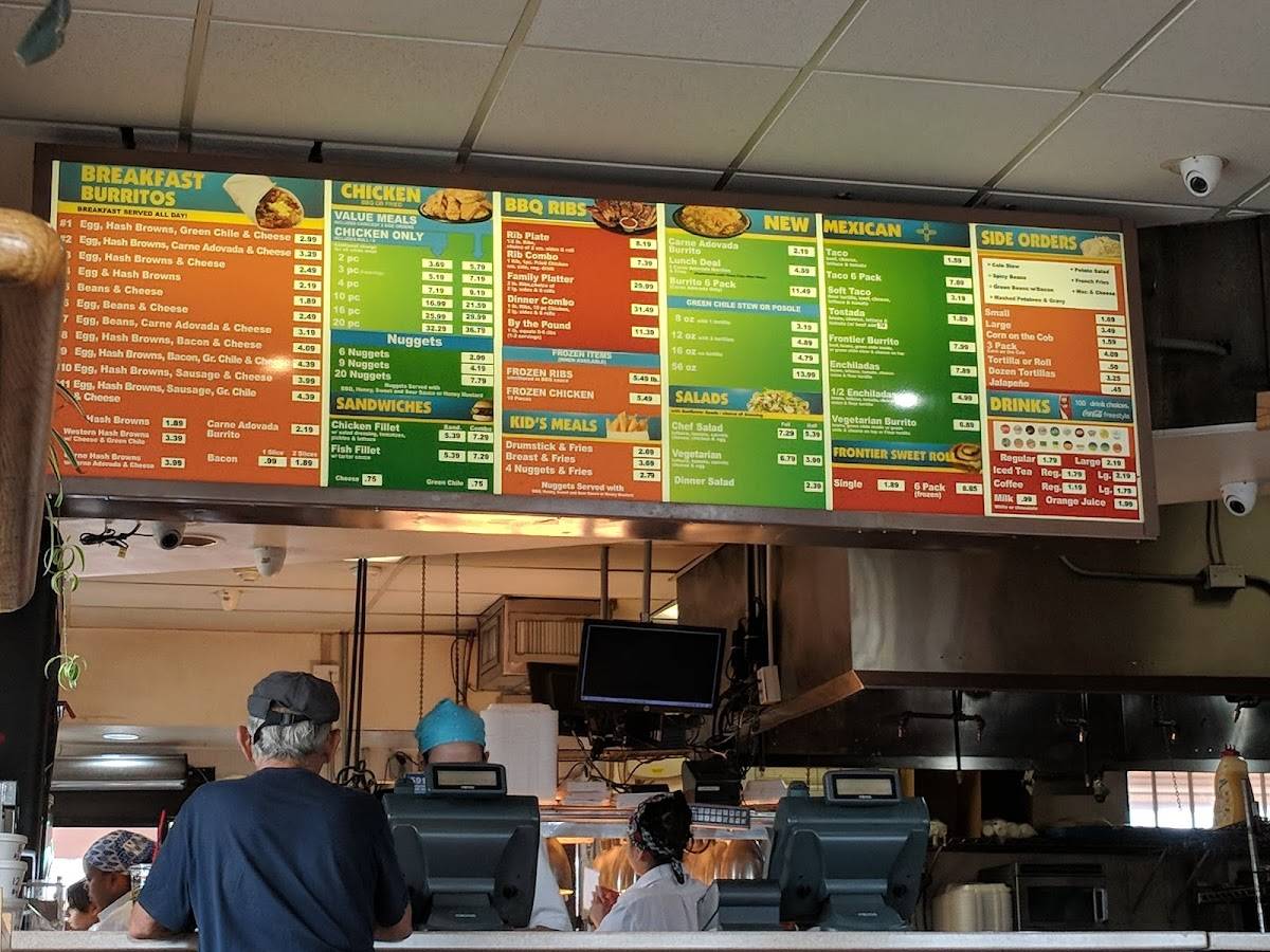 Menu at Golden Pride BBQ, Albuquerque, Central Ave NW