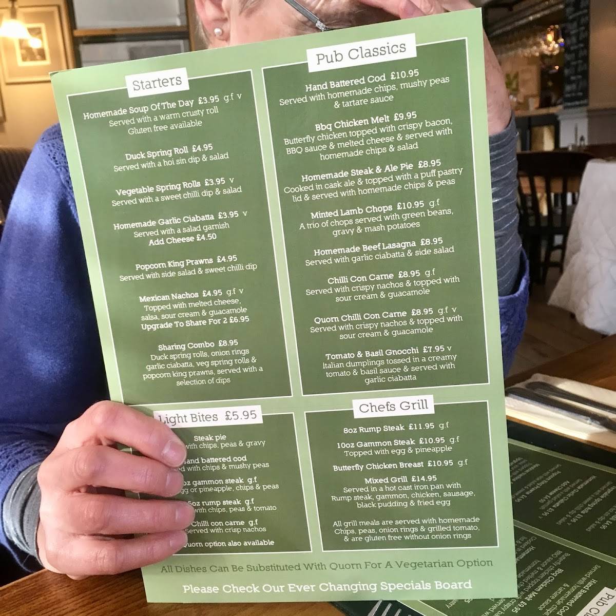 Menu at Great Mogul pub & bar, Maghull, 31 Station Rd