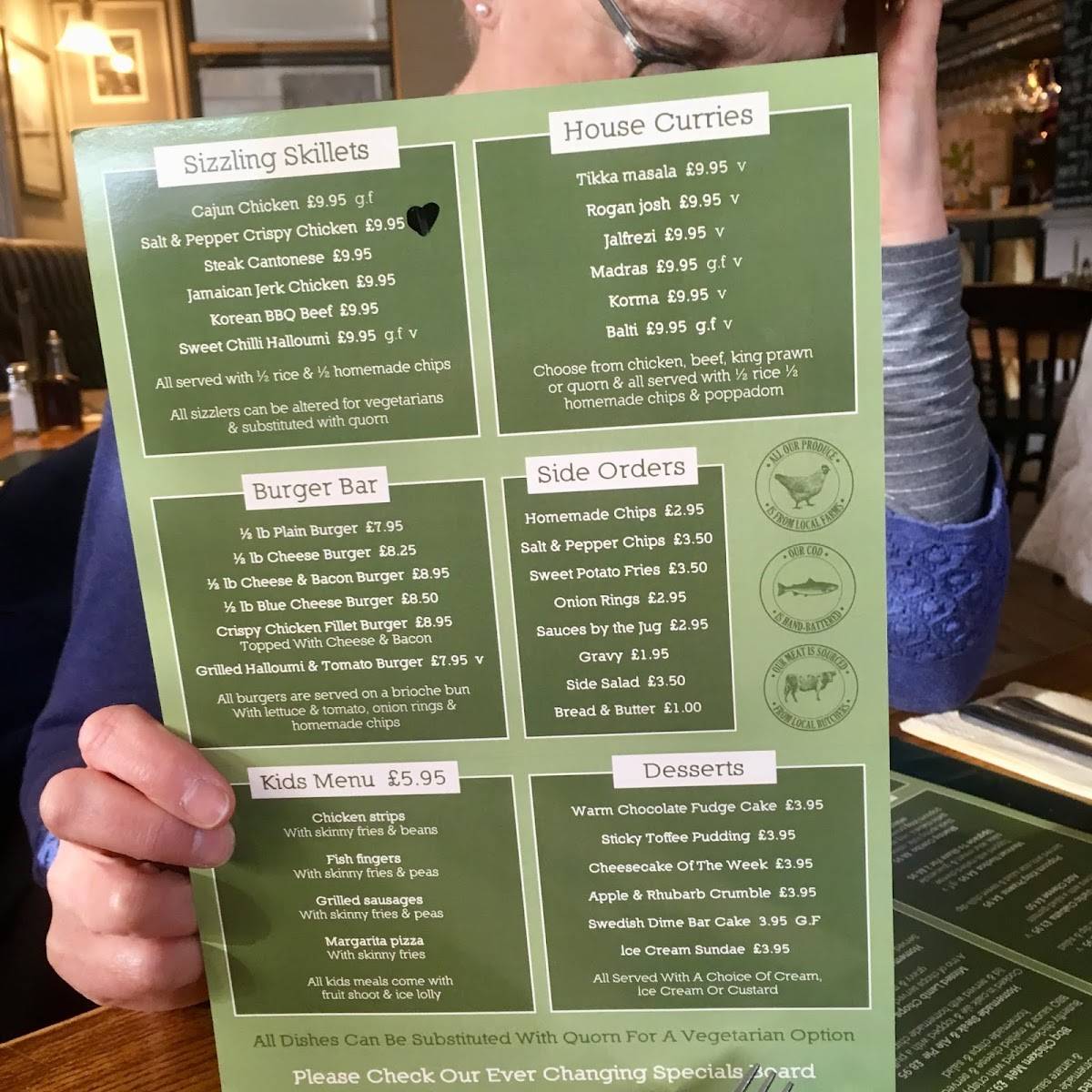 Menu at Great Mogul pub & bar, Maghull, 31 Station Rd