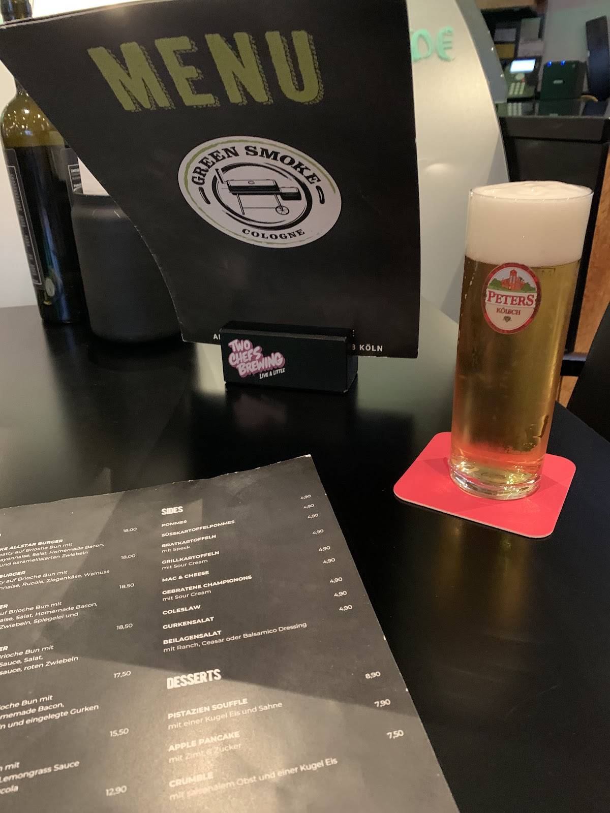 Speisekarte von Green Smoke Cologne - BBQ Restaurant Köln, Köln