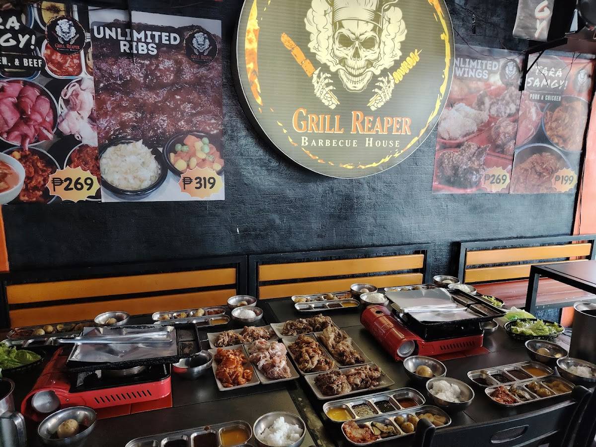 Menu at Grill Reaper Barbecue House - Unlimited Ihaw, Wings, Ribs, Beer ...