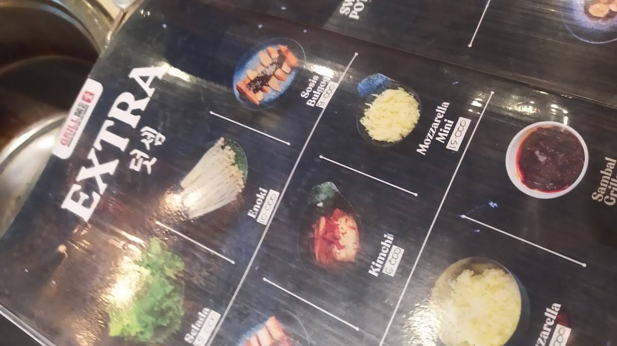 Carta del restaurante GrillMe Merdeka, Pontianak