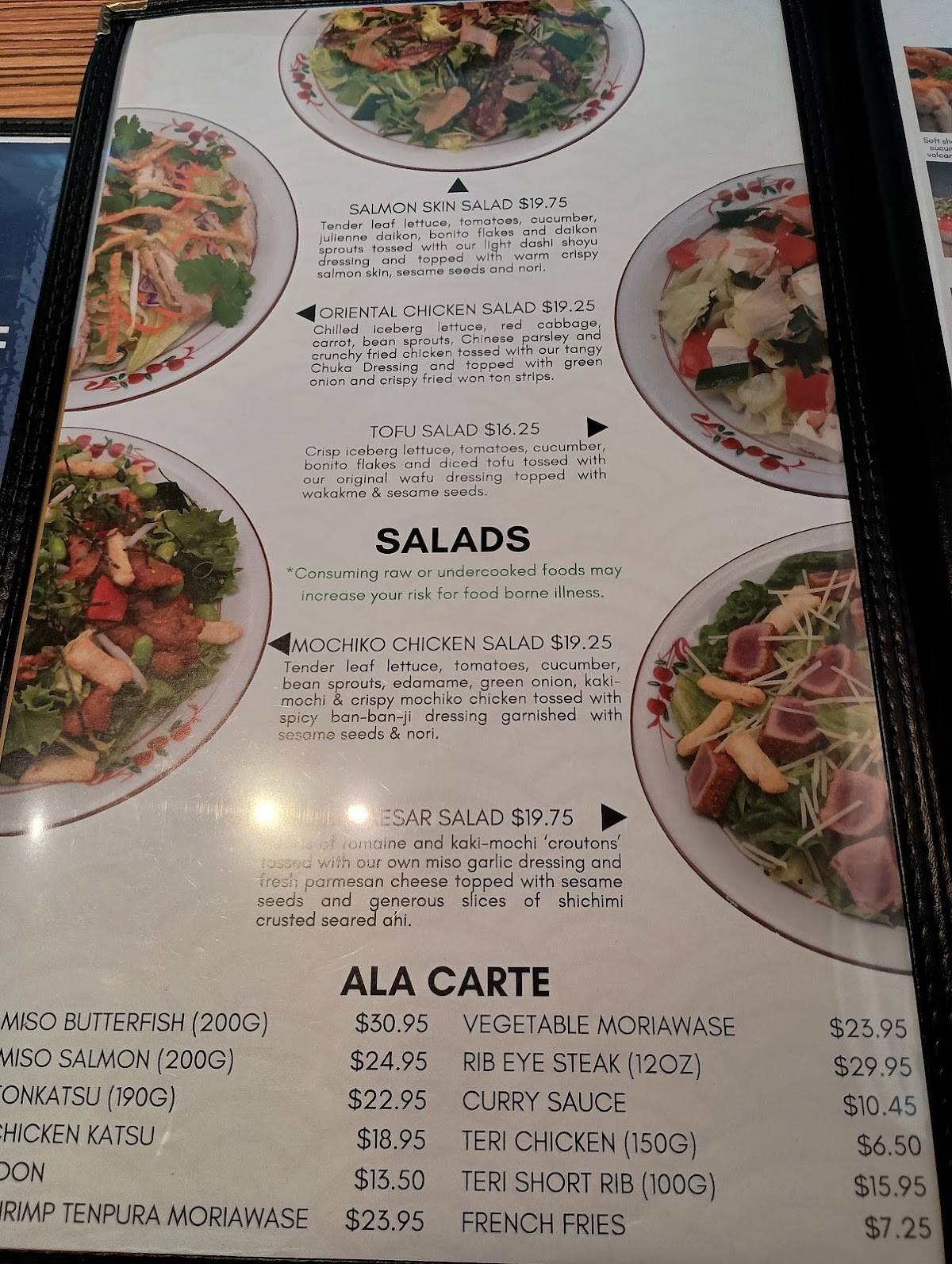 Menu at Gyotaku Japanese Restaurant - King Street, Honolulu, S King St