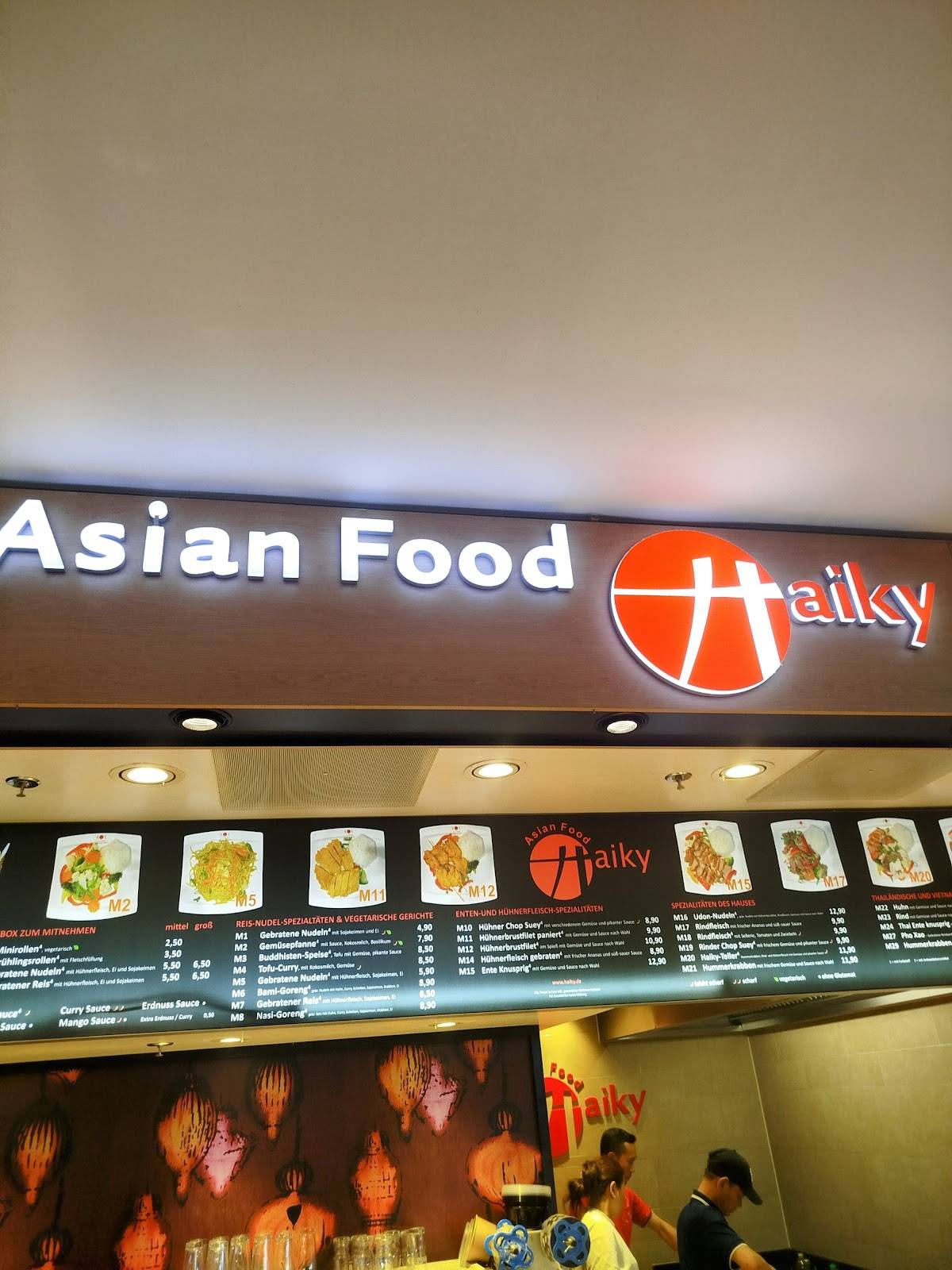Speisekarte von Haiky Asian Food restaurant, Kassel, Frankfurter Str. 225