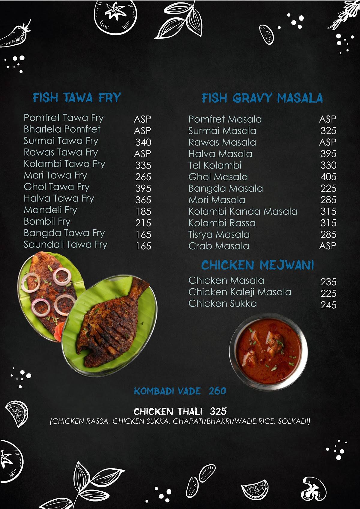 Menu at HODI SEAFOOD RESTAURANT THANE, Thane