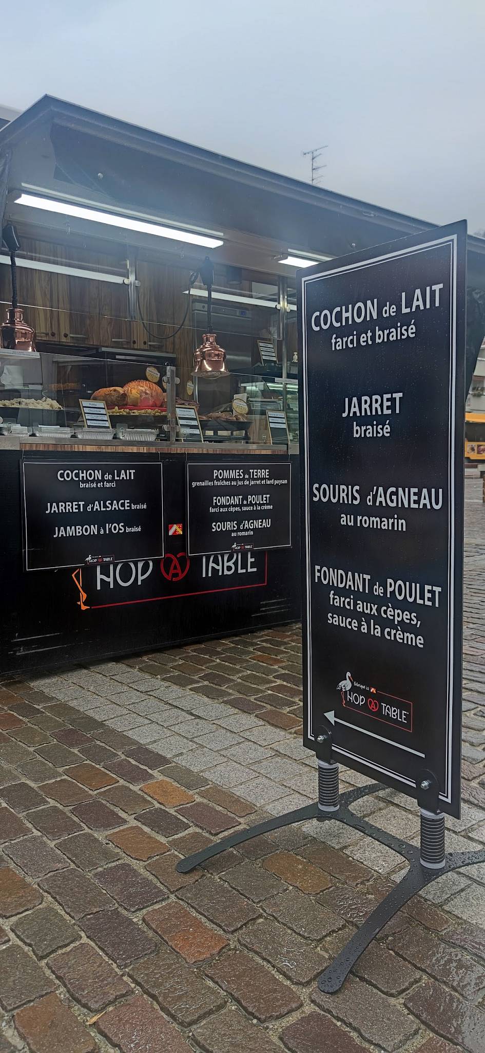 Menu au HOP A TABLE (Marché Municipal) restaurant, Guebwiller