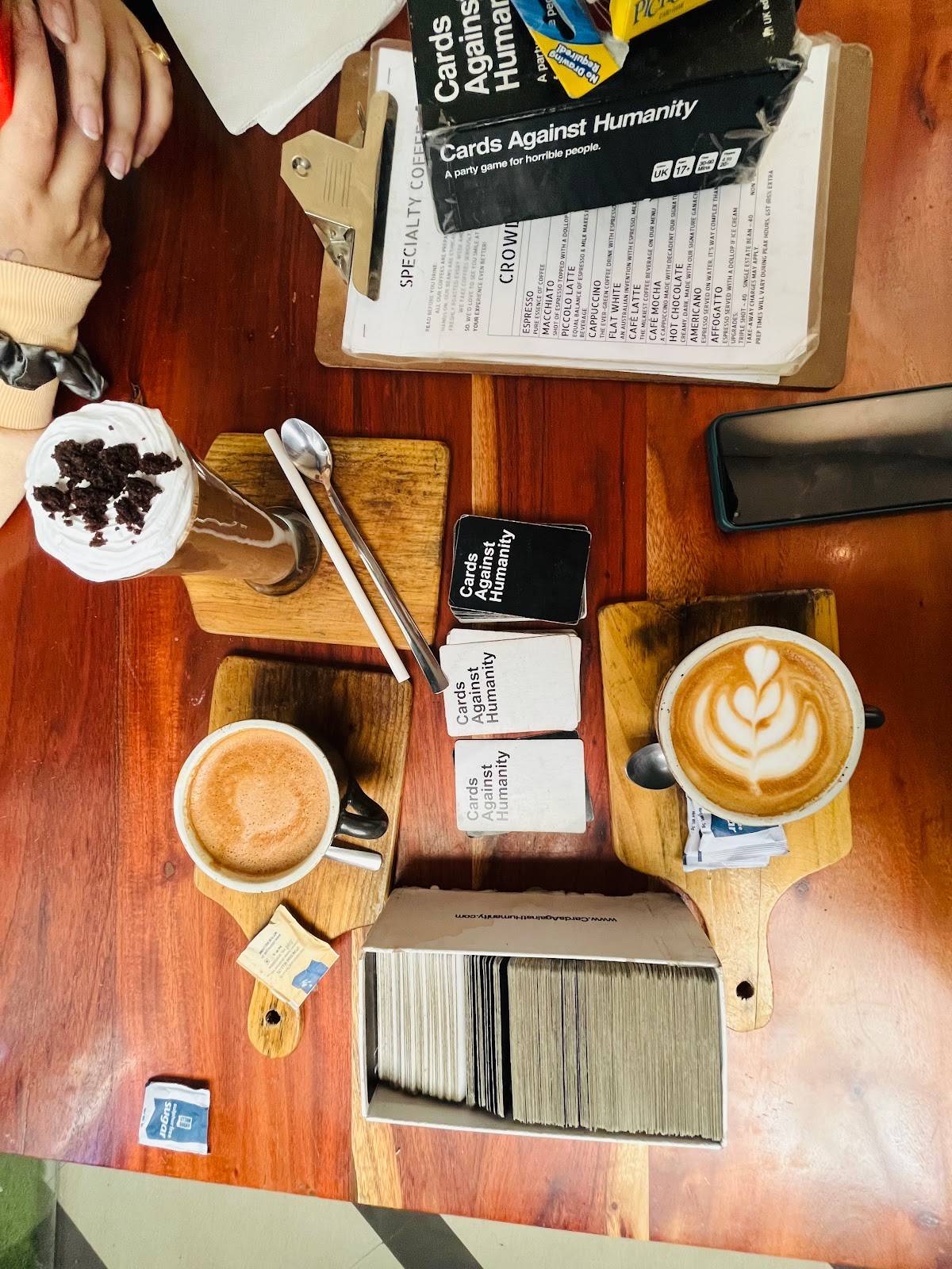 Menu at Handcrafted Cafe and Roastery, Bhopal, E-3/75