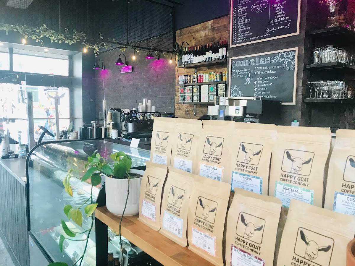 Menu at Happy Goat Coffee Co. (Rideau/Cumberland) cafe, Ottawa