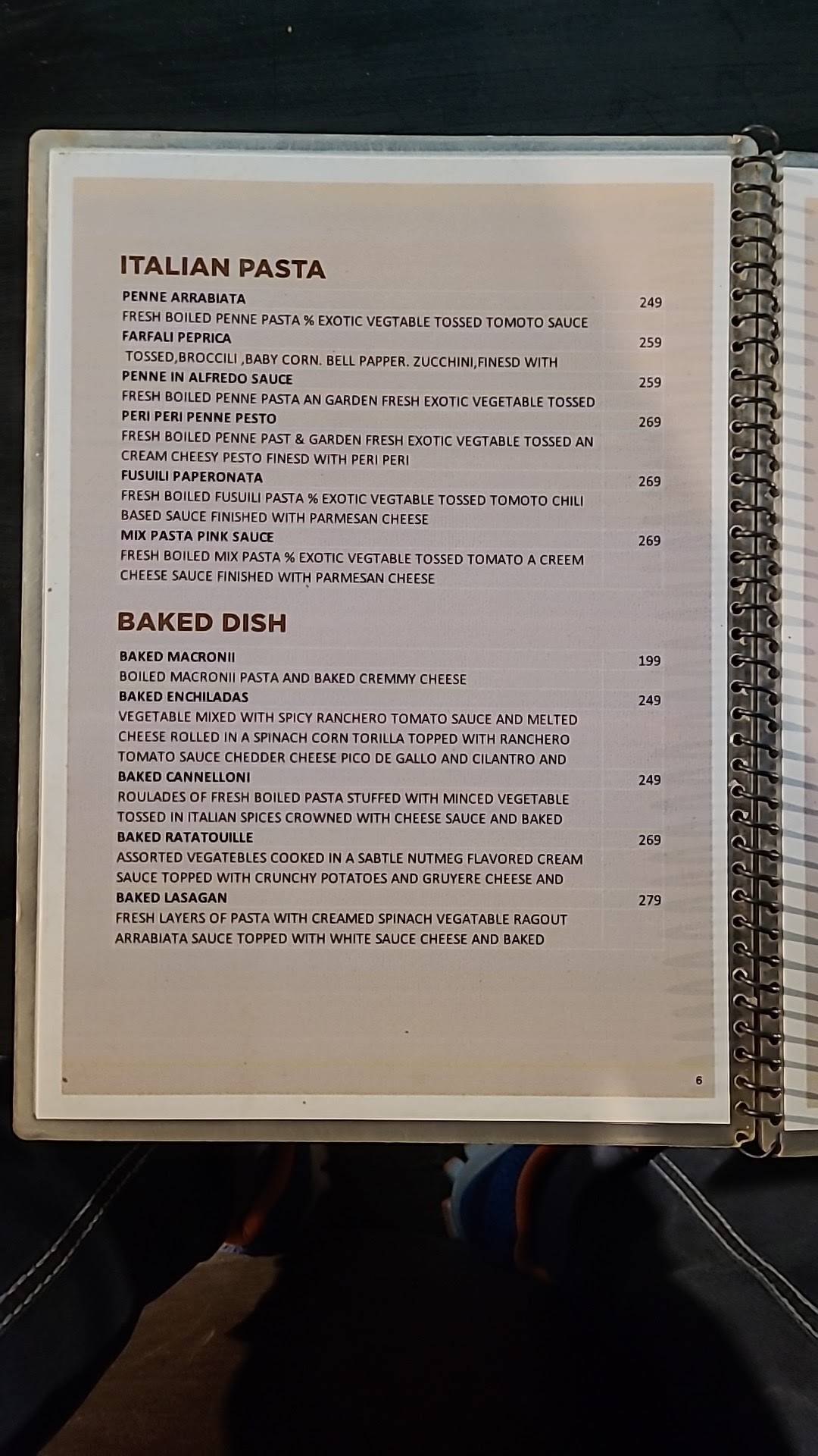 Menu at Hello Heaven Cafe, Ahmedabad