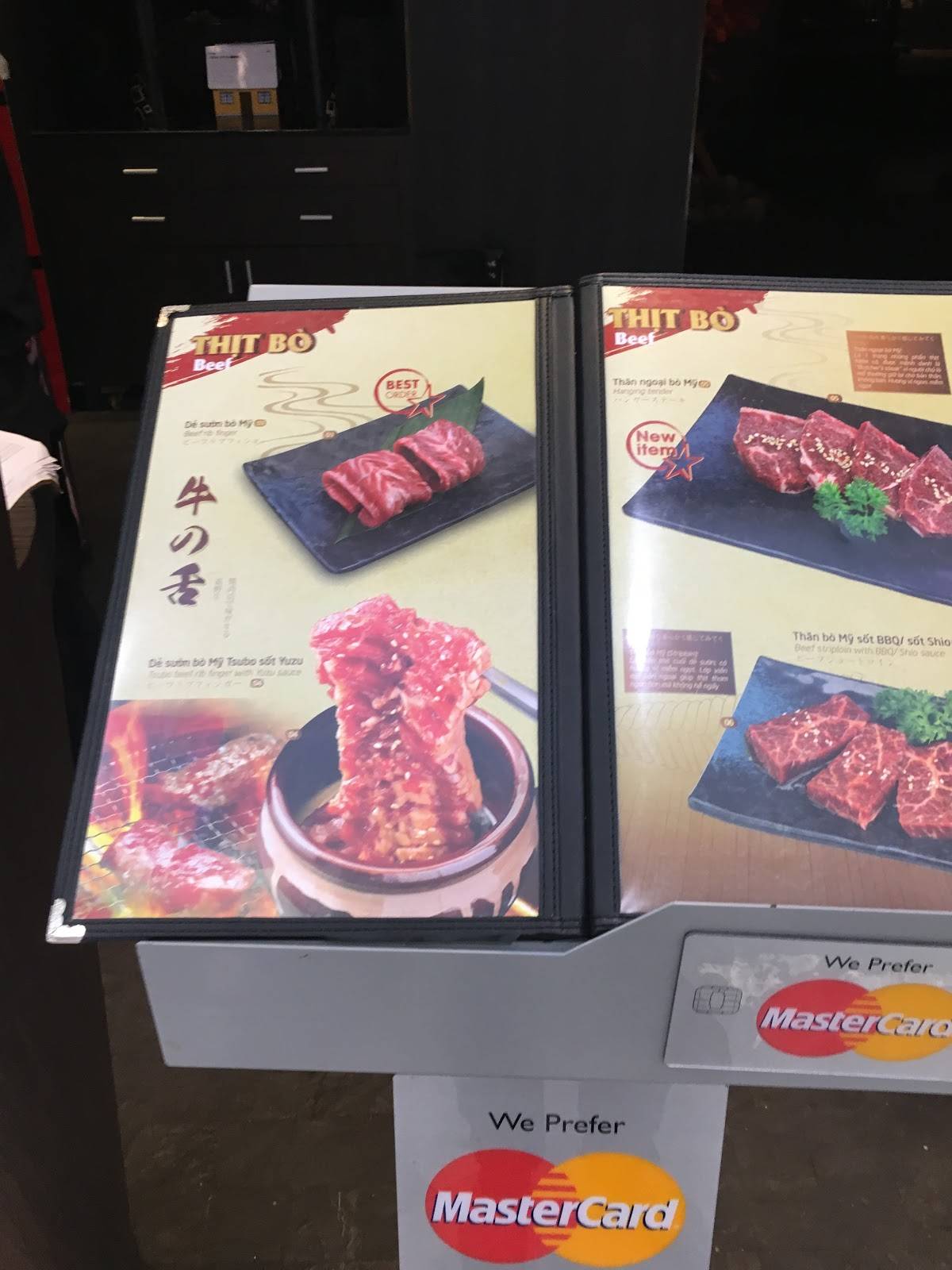 Carta de Sumo Yakiniku BBQ, Ciudad Ho Chi Minh (Saigón), TTTM Vincom ...