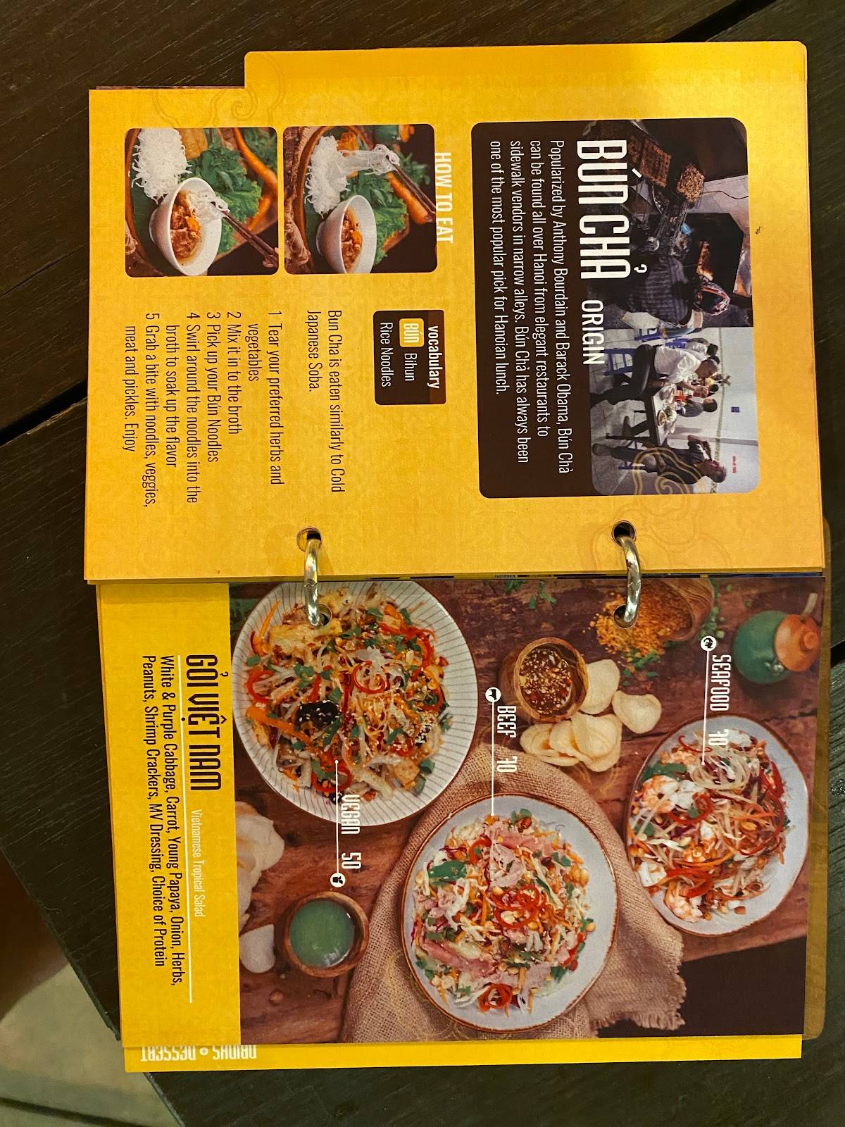 Menu at HoiAn by MeVui restaurant, Mengwi