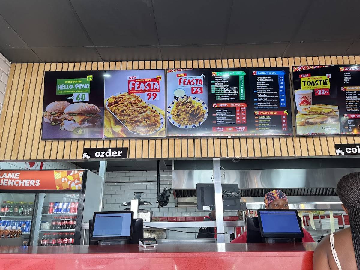 Menu at Honchos Springfield restaurant, Durban