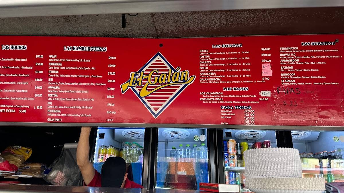 Carta del restaurante Hot Dogs El Galán, Naucalpan del Juárez, Av ...