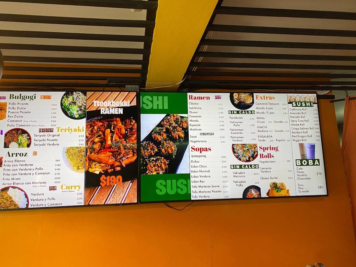 Menu at I Love Chicken restaurant, Ensenada