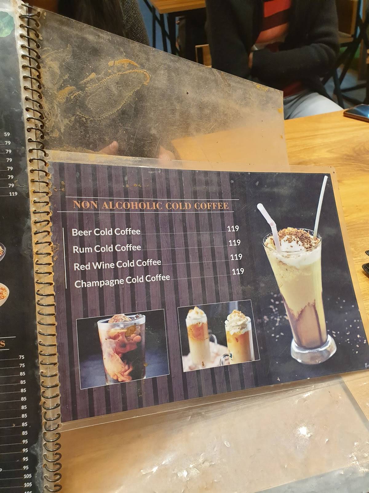 Menu at The Spoonful Cafe, Indore