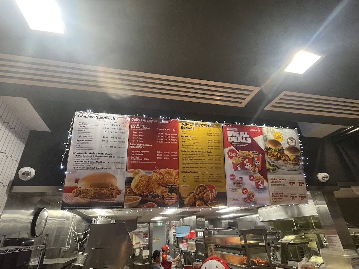 Carta de comida rápida Jollibee, Toronto, 334 Yonge St