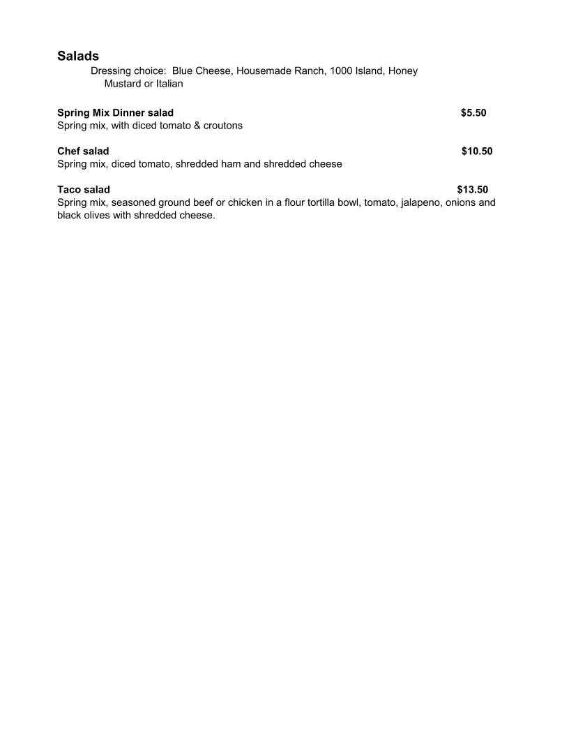 Menu at K&M Breakfast Burgers & More fast food, Deer Lodge