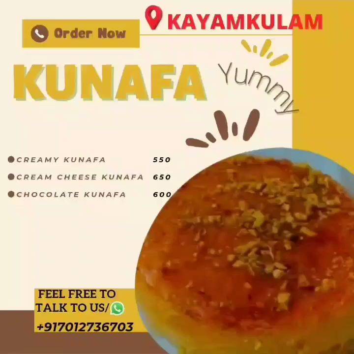 Menu at KUNAFA WORLD KAYAMKULAM, Kayamkulam