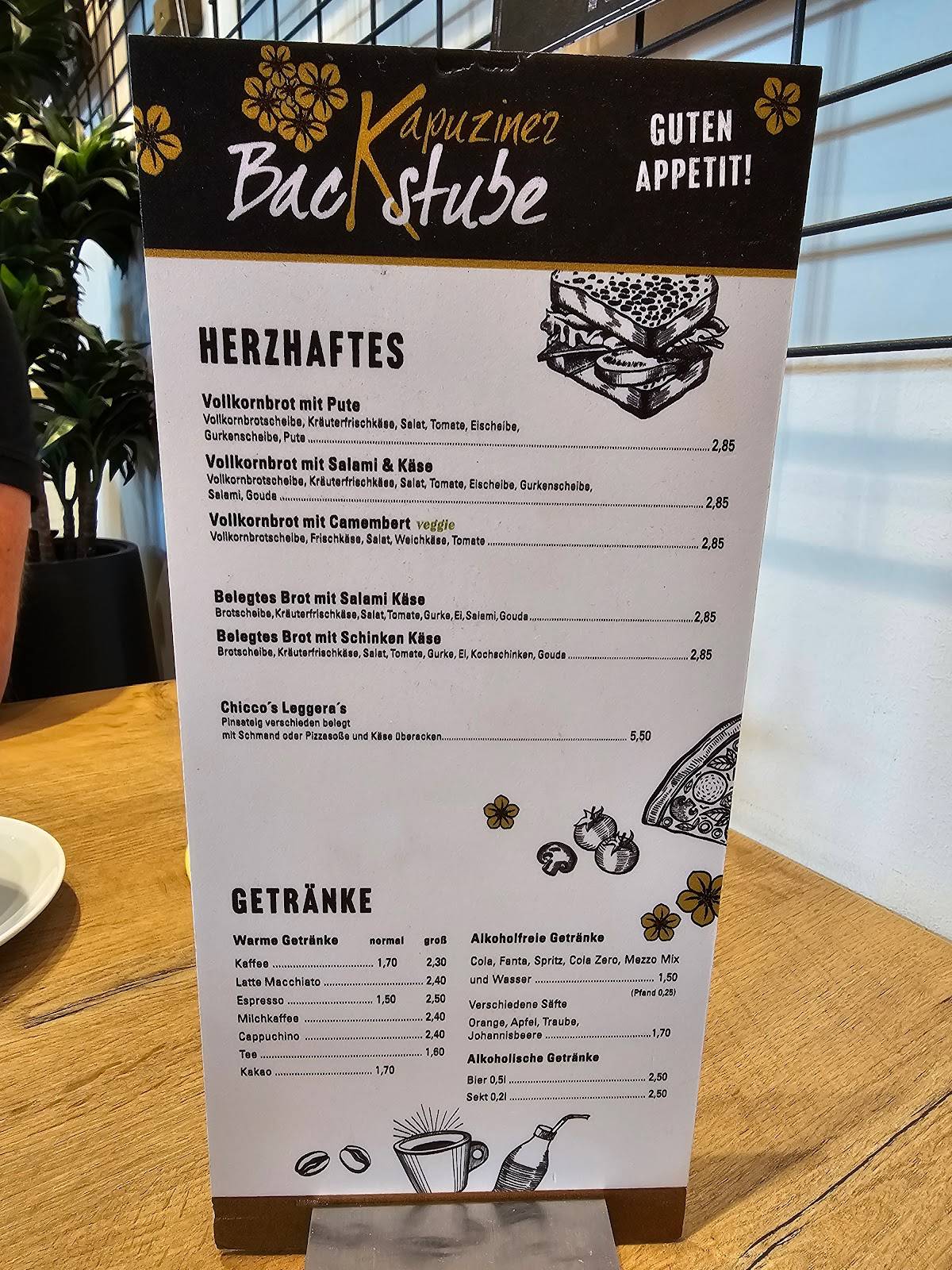 Speisekarte von Kaffee EDEKA Kult Bohne, Burgau