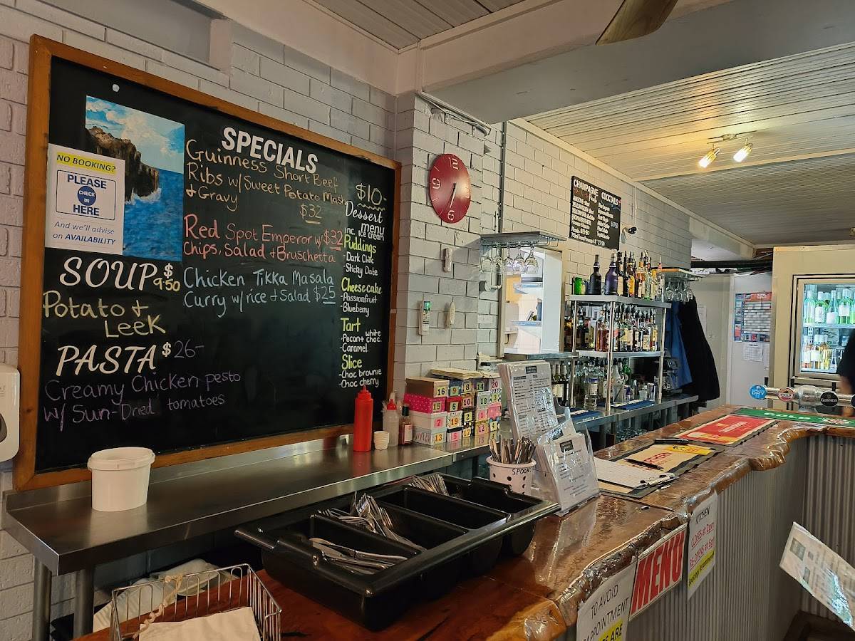 Menu at Gilgai Tavern pub & bar, Kalbarri