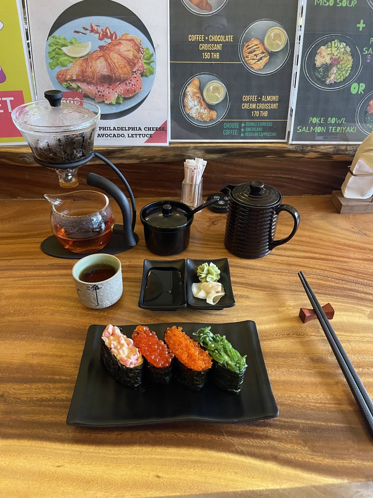 Menu at House of Sushi, Bakery & Coffee, Karon