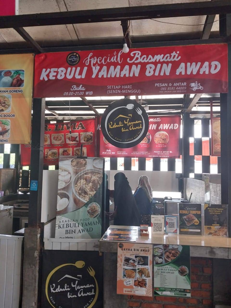 Carta del restaurante Kebuli Yaman bin Awad, Sentul City, Sumur Batu