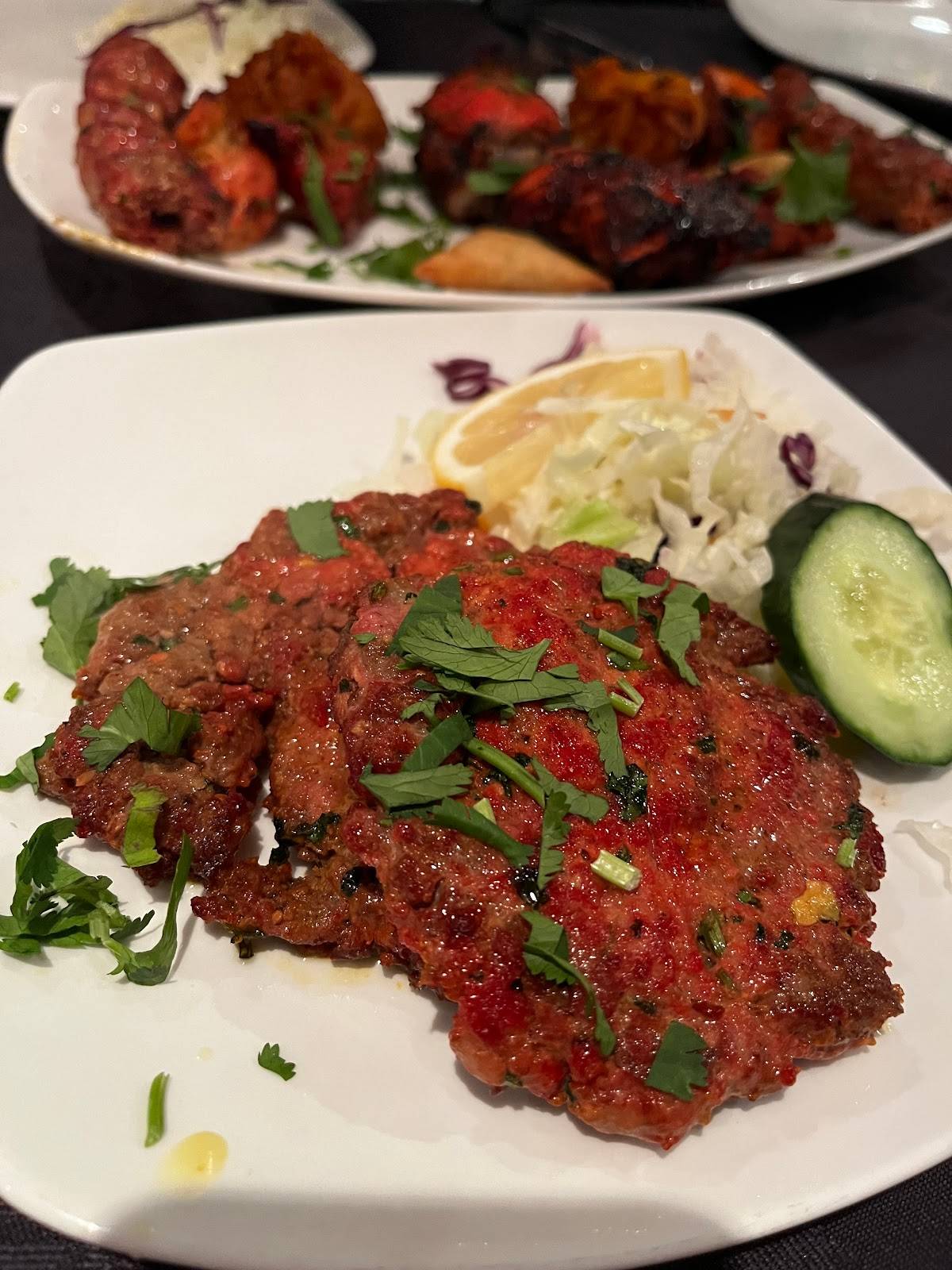 Menu at Shamoli restaurant, Knutsford