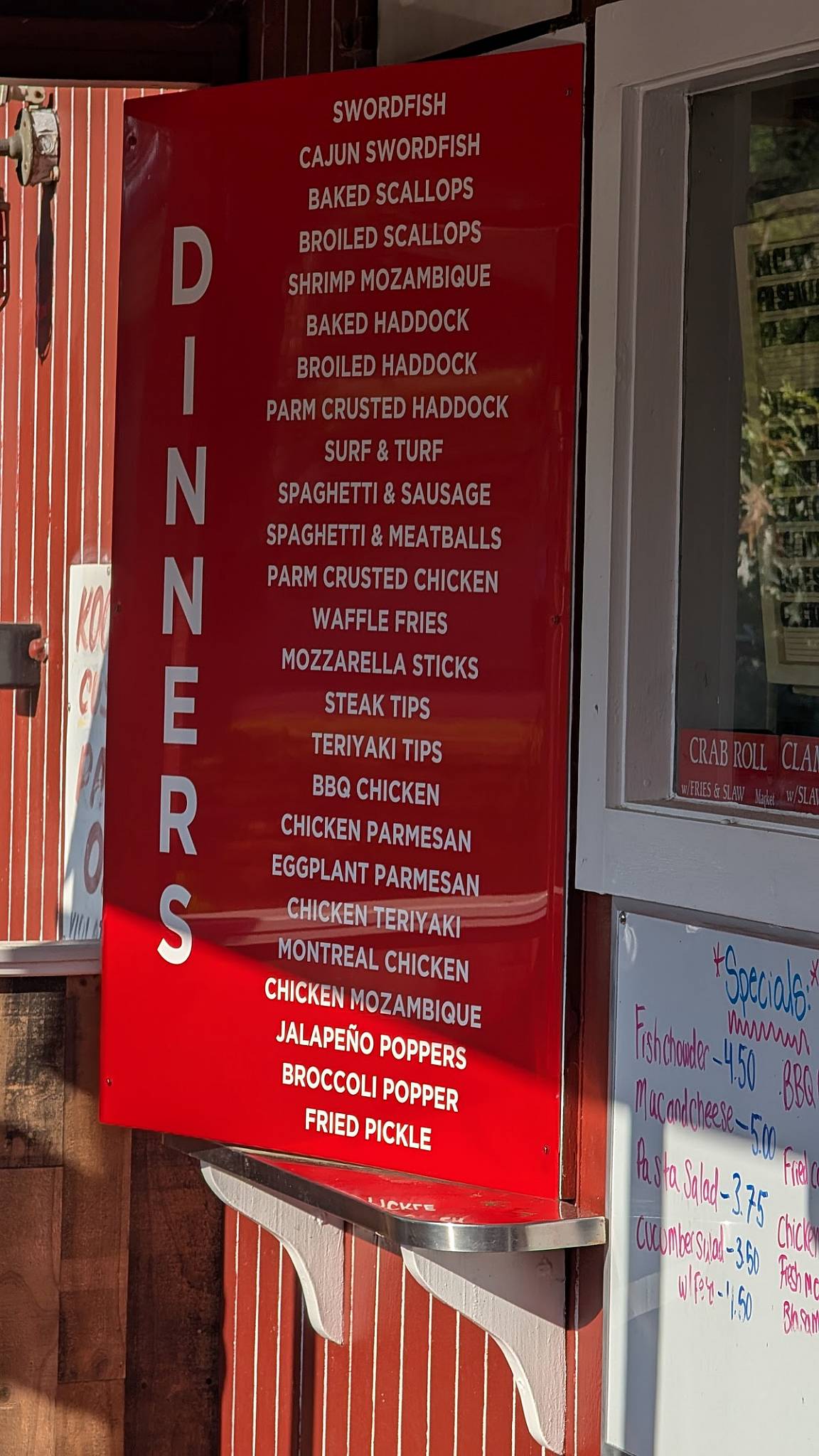 Menu at Kool-Kone restaurant, Wareham