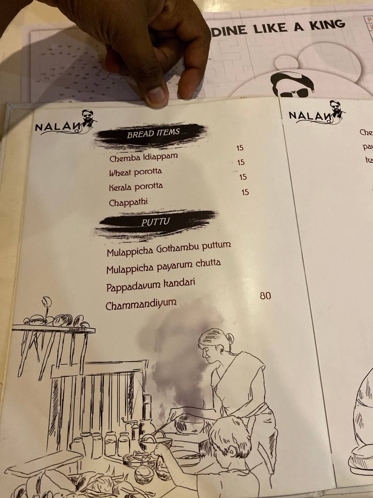 Menu at CHEF NALAN RESTAURANT KOTTAYAM, Kottayam