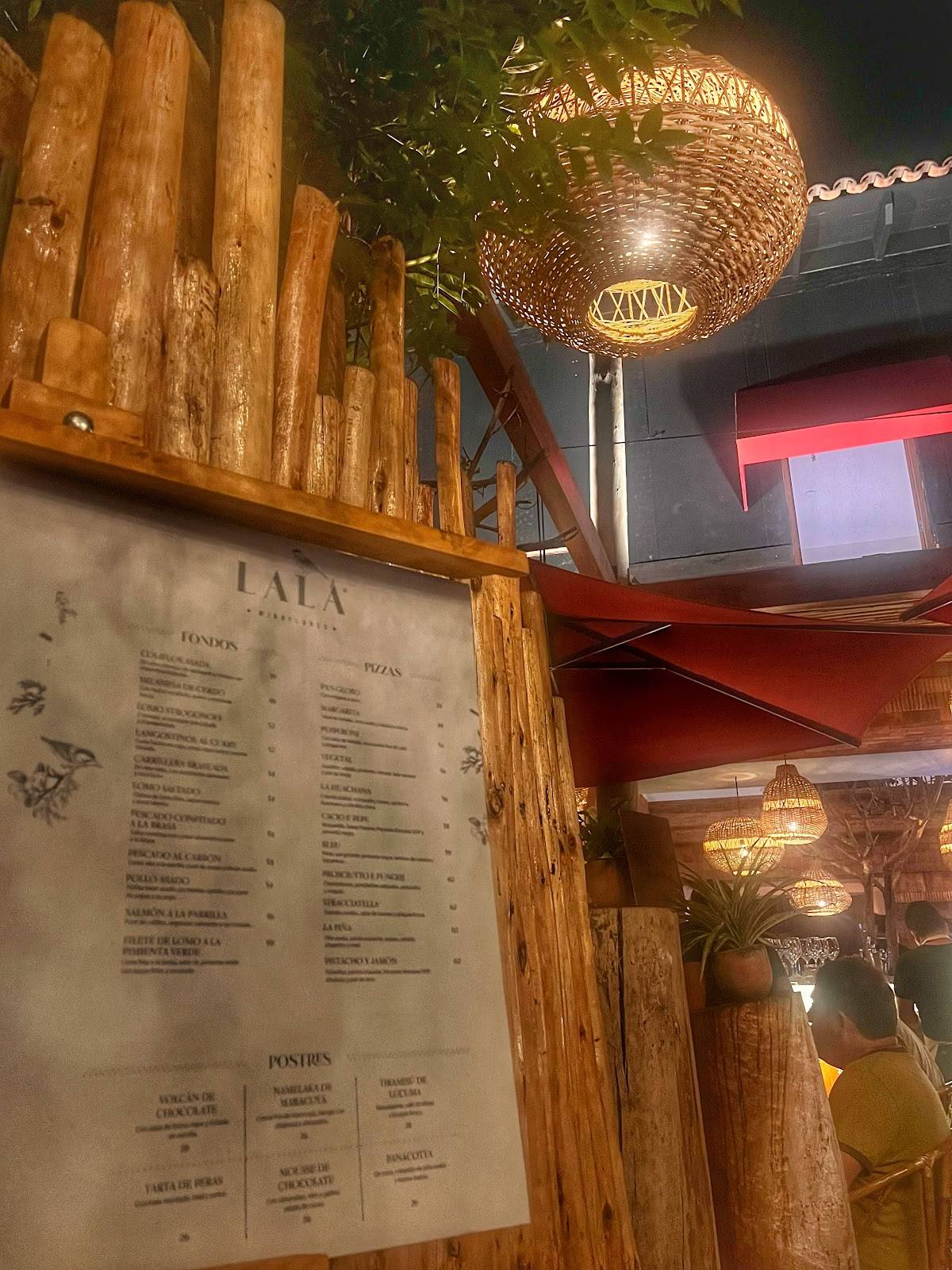 Carta del restaurante LALÁ MIRAFLORES, Miraflores, C. 2 del Mayo 701