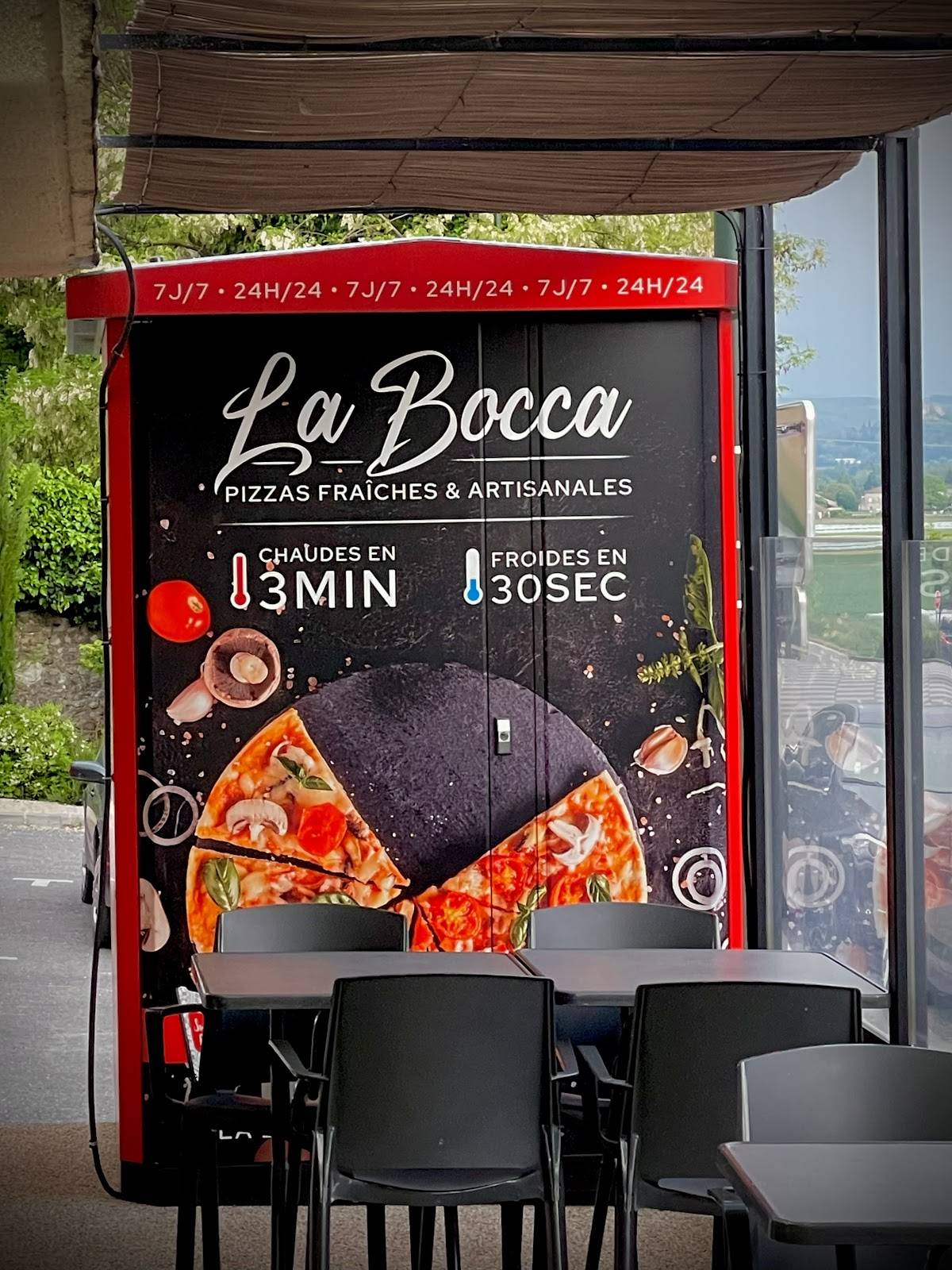 Menu au La BOCCA restaurant, Allex