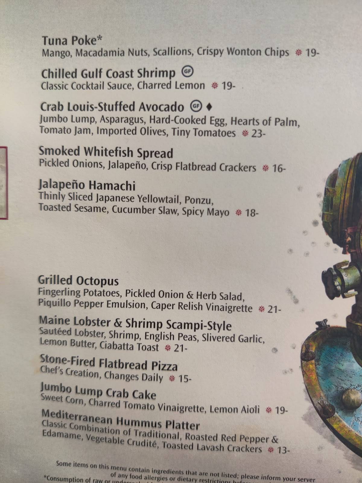 Menu at Latitudes Restaurant, Highland Beach, S Ocean Blvd