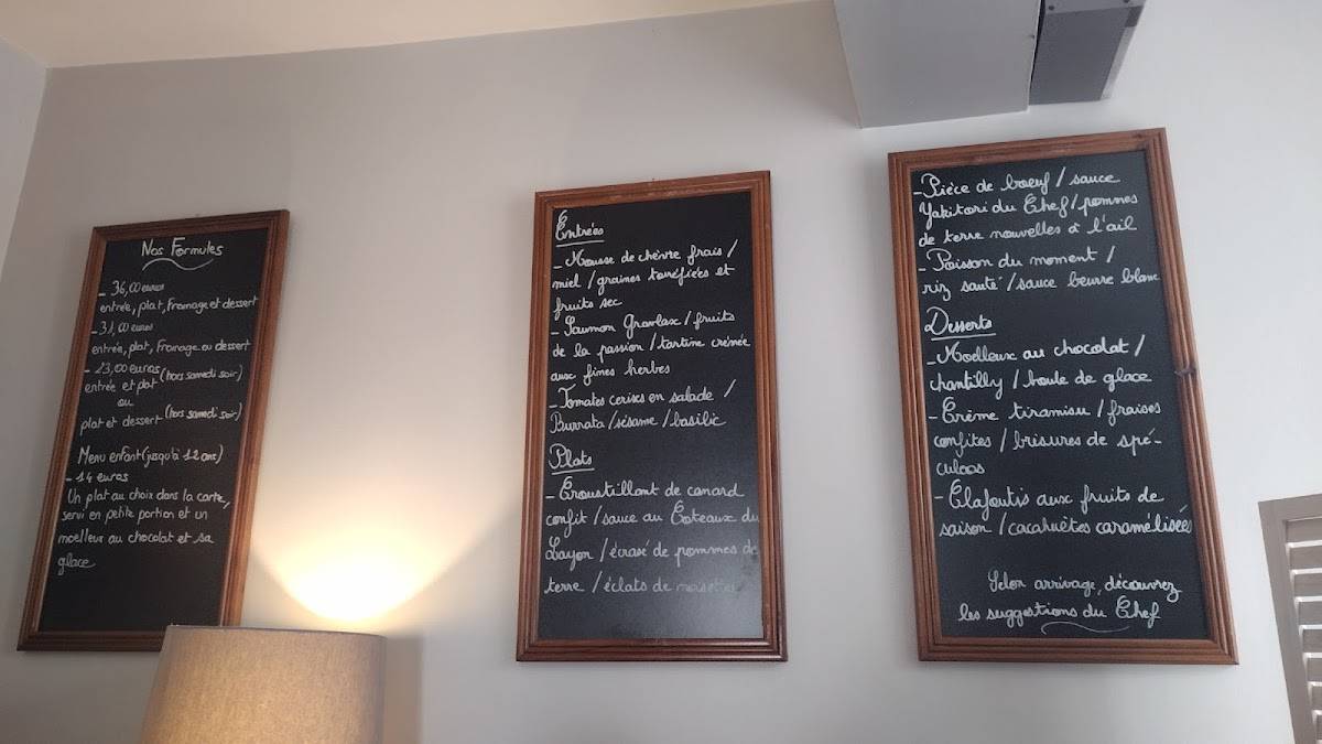Menu au Le Petit Bouchon Gien restaurant, Gien