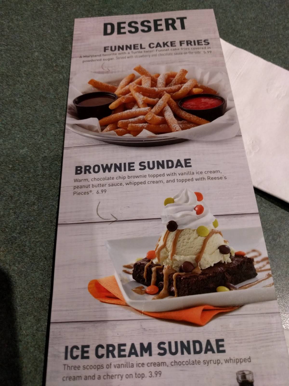 Menu at The Greene Turtle Sports Bar & Grille, Lewes