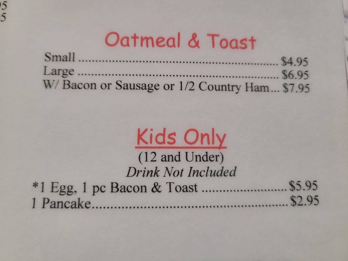 Menu at Libby's Catfish & Diner Eatery restaurant, Decatur, AL-67