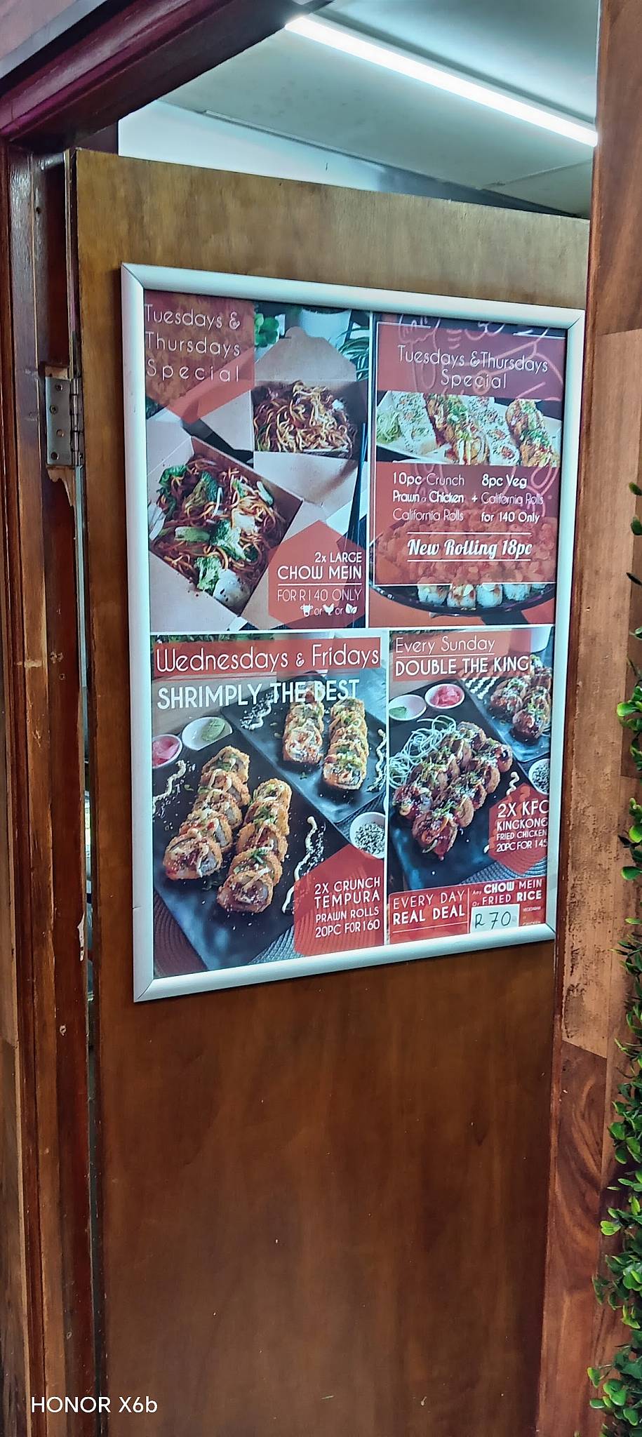 Menu at Linko Utopia Claremont (Halal Certified) restaurant, Cape Town