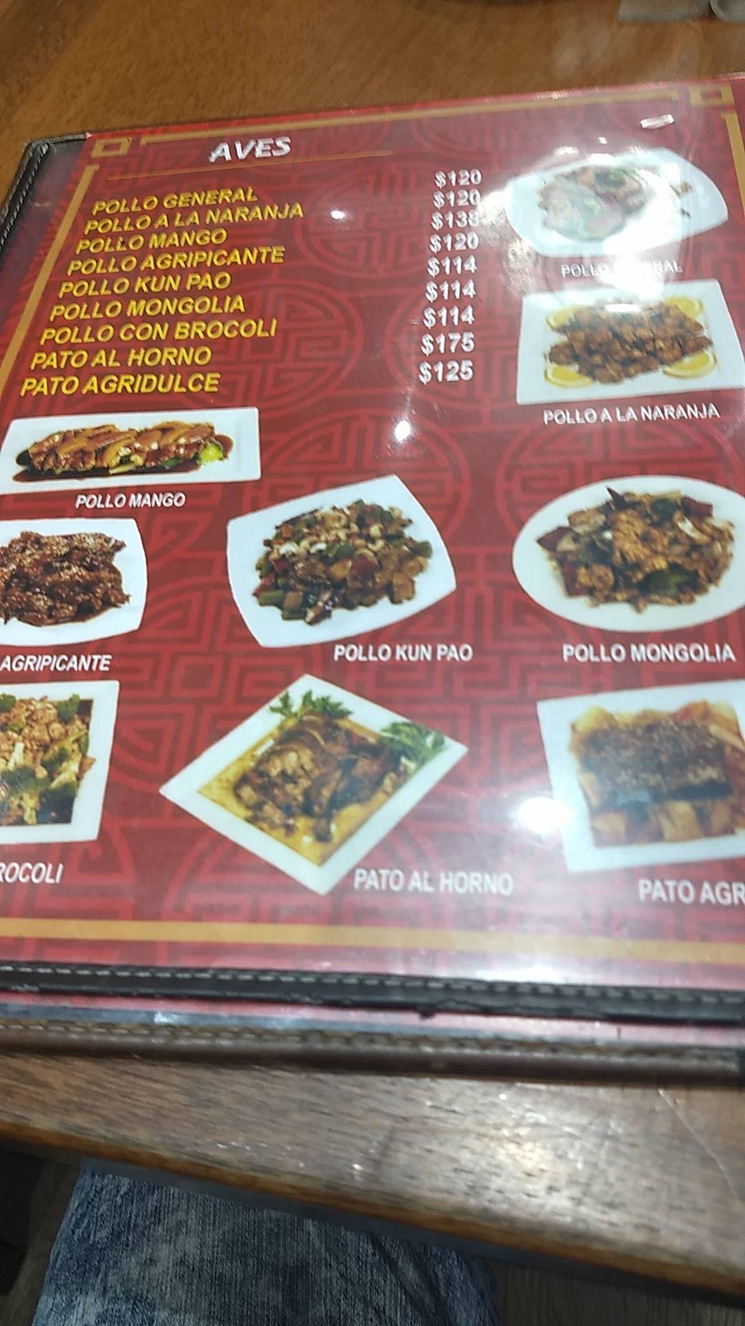 Carta del restaurante Long Hang, Cuautitlán Izcalli, And. Londres 1 ...